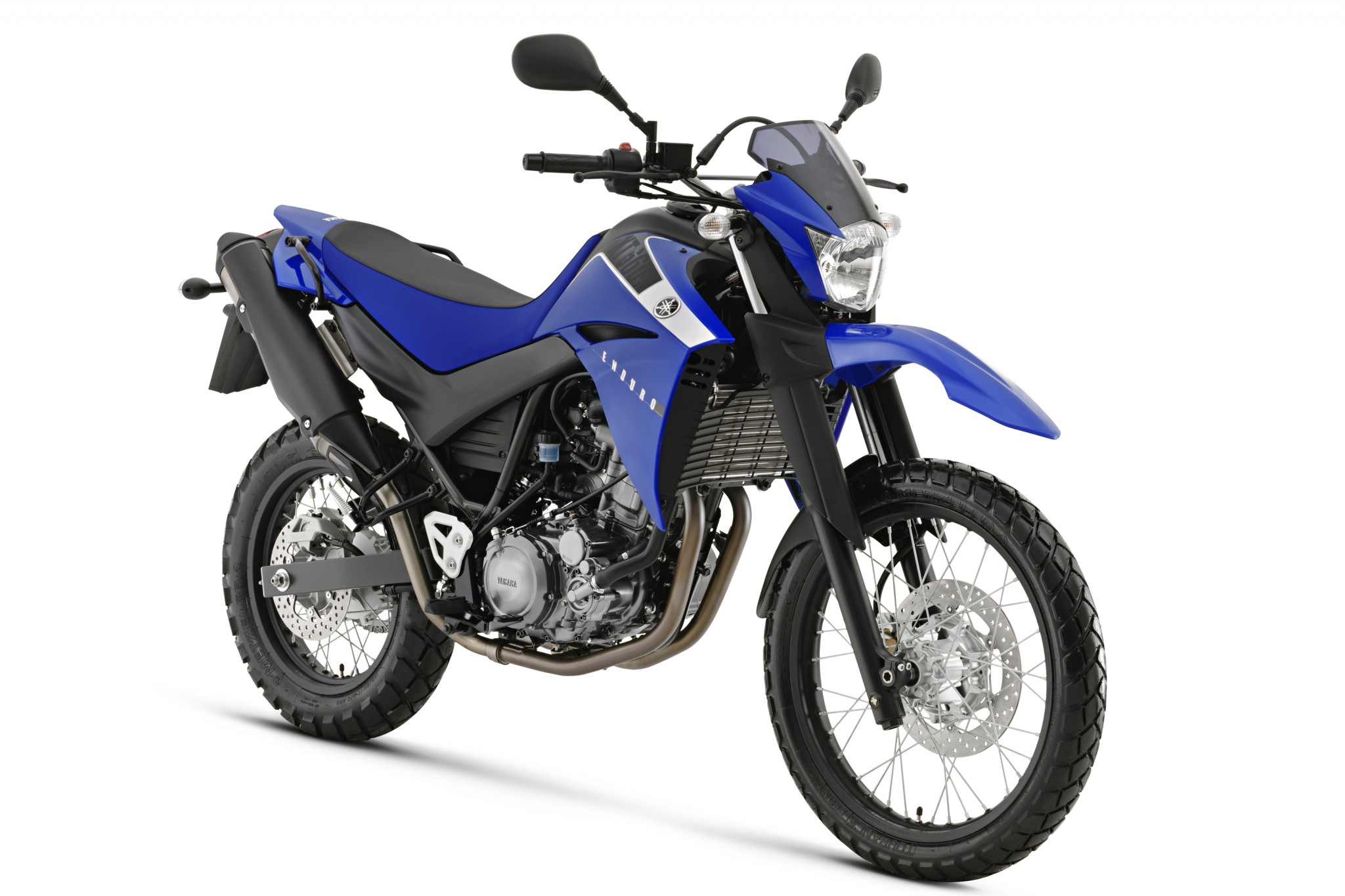 Yamaha XT660R 2012 Azul de lado | Motos Blog